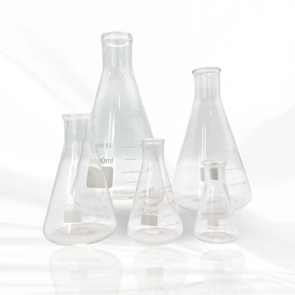 Erlenmeyer flask (10 Ea/set), Duran | Genetix Pharmaceuticals